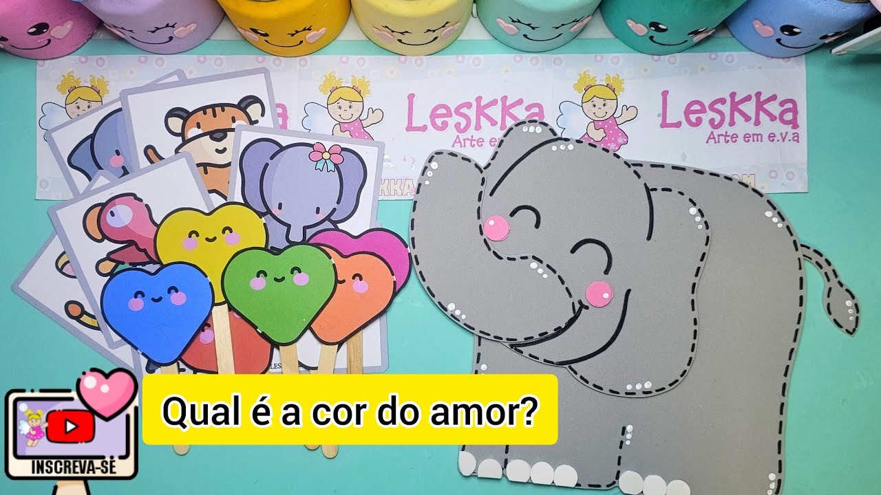 DIY - RECURSO PEDAGÓGICO: LUVA - QUAL É A COR DO AMOR? - YouTube