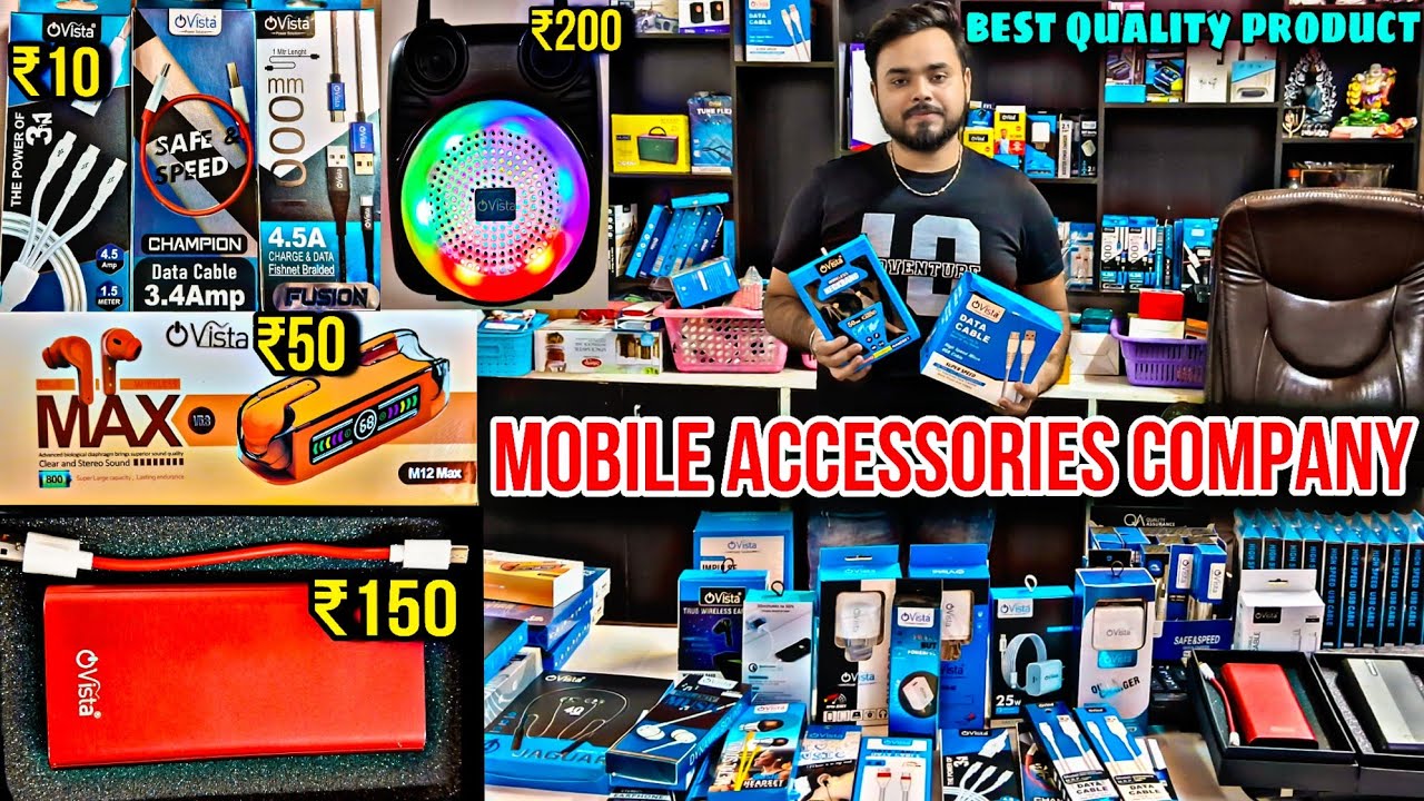 Branded Mobile Accessories सीधा manufacturer से खरीदे🔥🤑Buy- powerbank ...