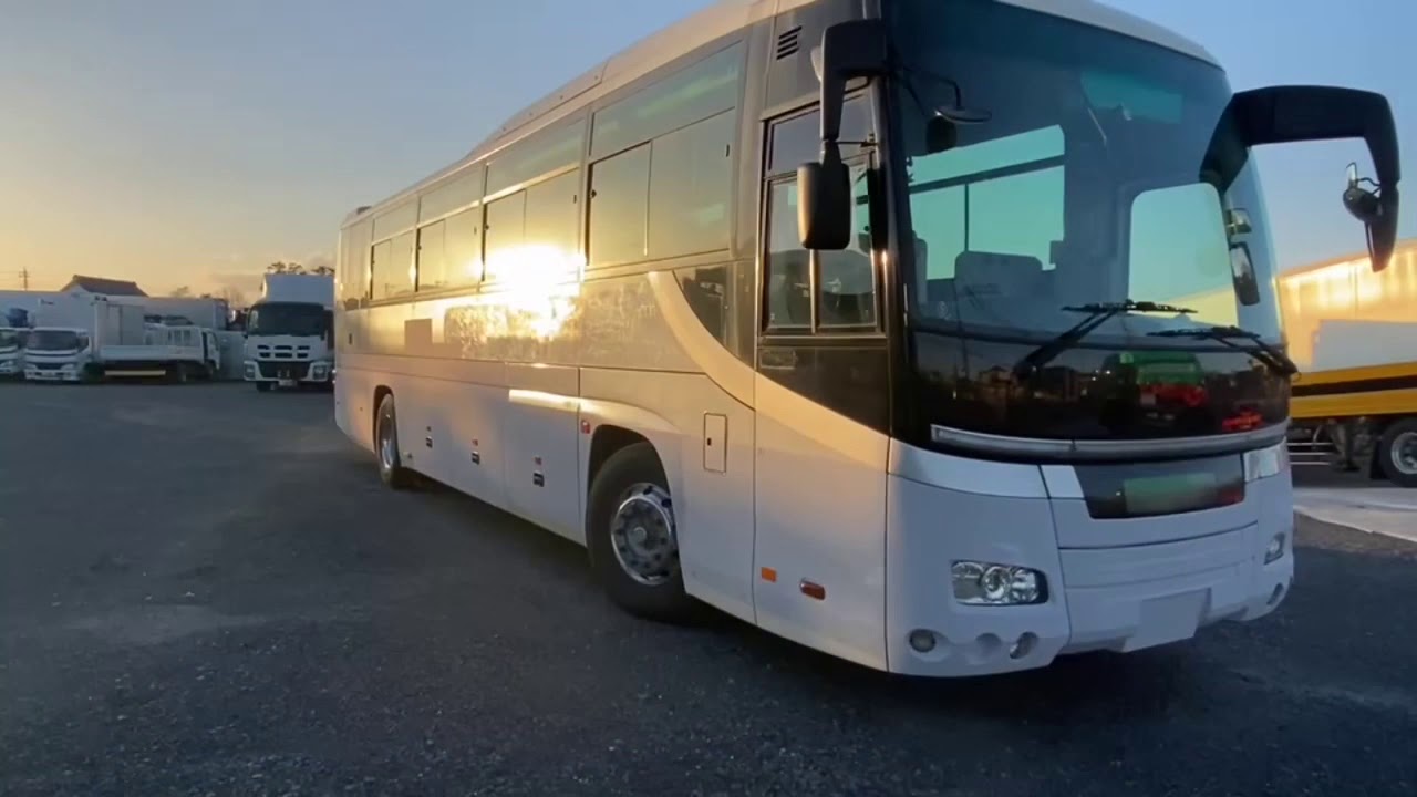 JAPANESE USED BUS HINO SELEGA CB-AC-39 - YouTube