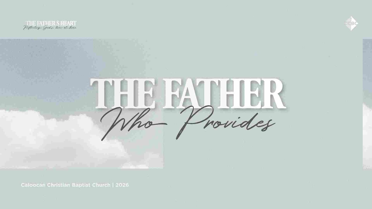 CCBC Online | The Father Who Provides - YouTube