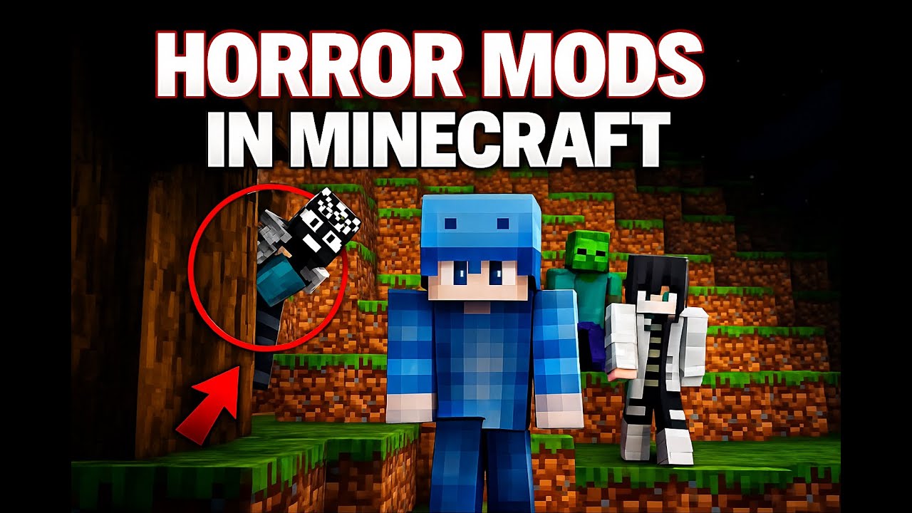 I Tried the SCARIEST Minecraft Horror Mods… ft. @Classical-Unique - YouTube