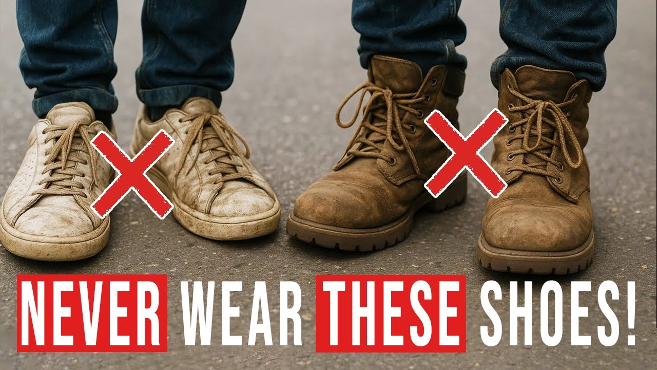 How Footwear Can Ruin Your Look: 8 Mistakes You Must Avoid - YouTube