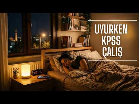 Uyurken Osmanlı Kültür ve Medeniyet Öğren |  Bilinçaltına İşleyen KPSS Tarih |Gece Aç, Sabah Hatırla