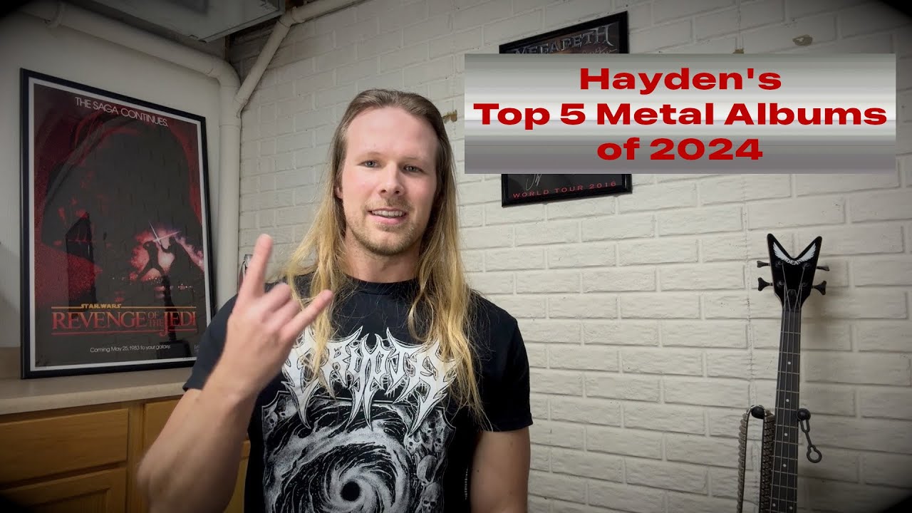 Hayden's Top 5 Metal Albums of 2024 - YouTube