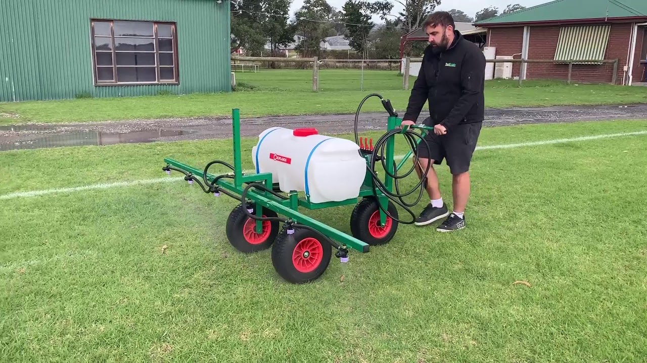 Introducing the SP100 Sprayer by turfmate - YouTube