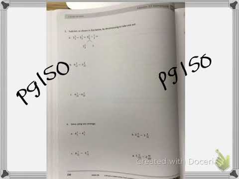 Eureka Math Module 5 Lesson 33 Homework - YouTube