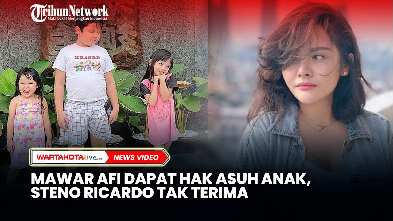 Mawar AFI Dapat Hak Asuh Anak, Steno Ricardo Tidak Terima - YouTube