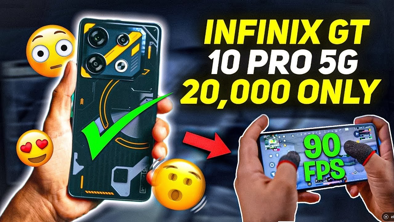 🔥NEW BEST BUDGET GAMING PHONE UNDER 20000 | INFINIX GT 10 PRO PUBG ...