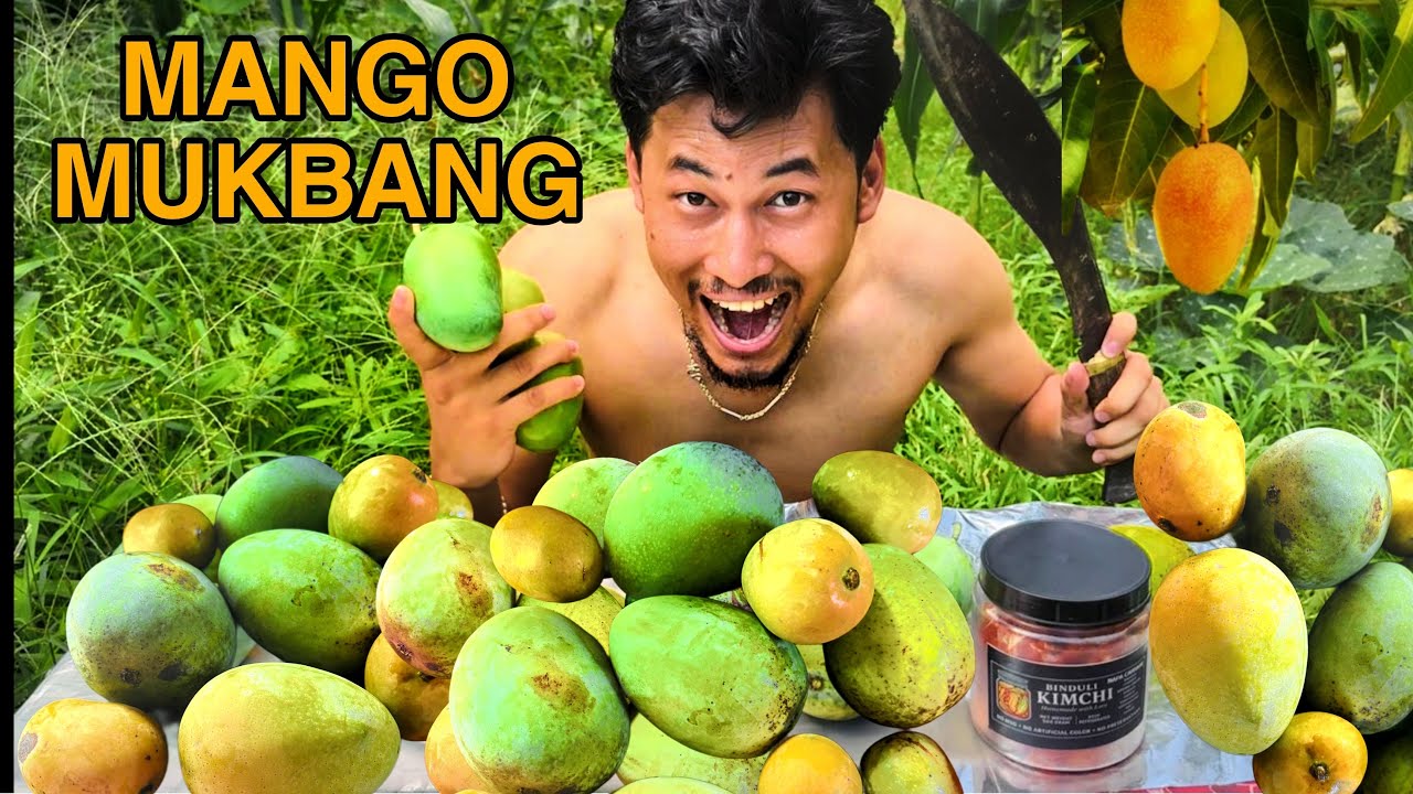 MANGO MUKBANG jUNGLE MAA !! COMEDY NEPALI TARZAN !! - YouTube