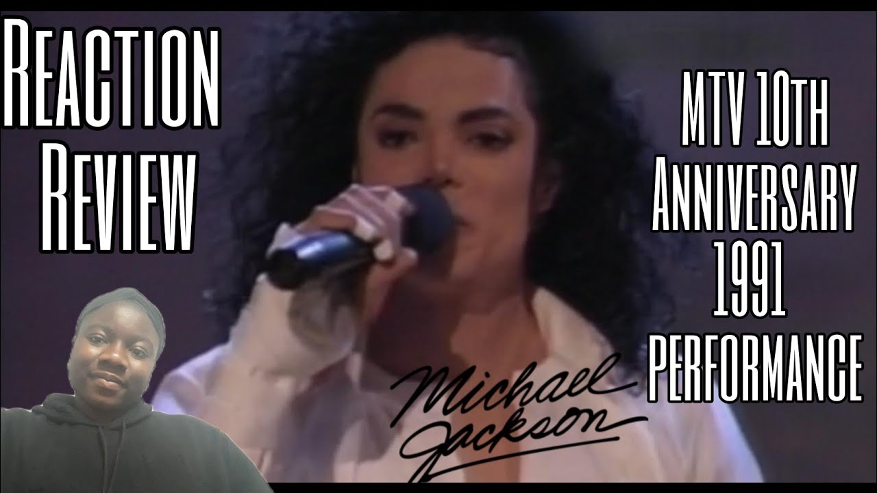 Michael Jackson MTV 10th Anniversary Performance 1991 Reaction ...