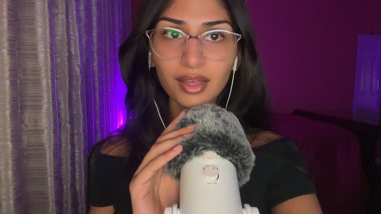 asmr mic scratching | fluffy mic sounds super tingly sensitive mic ...
