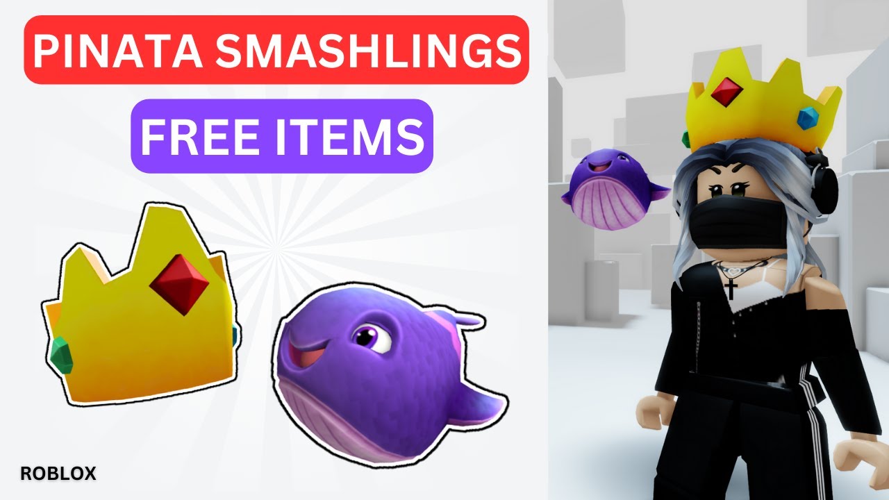 How To Get The Rainbow Whale Pal & Pinata Bloxy Crown in Pinata ...