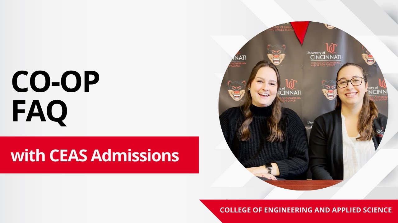 Co-op FAQ with CEAS admissions counselors! - YouTube