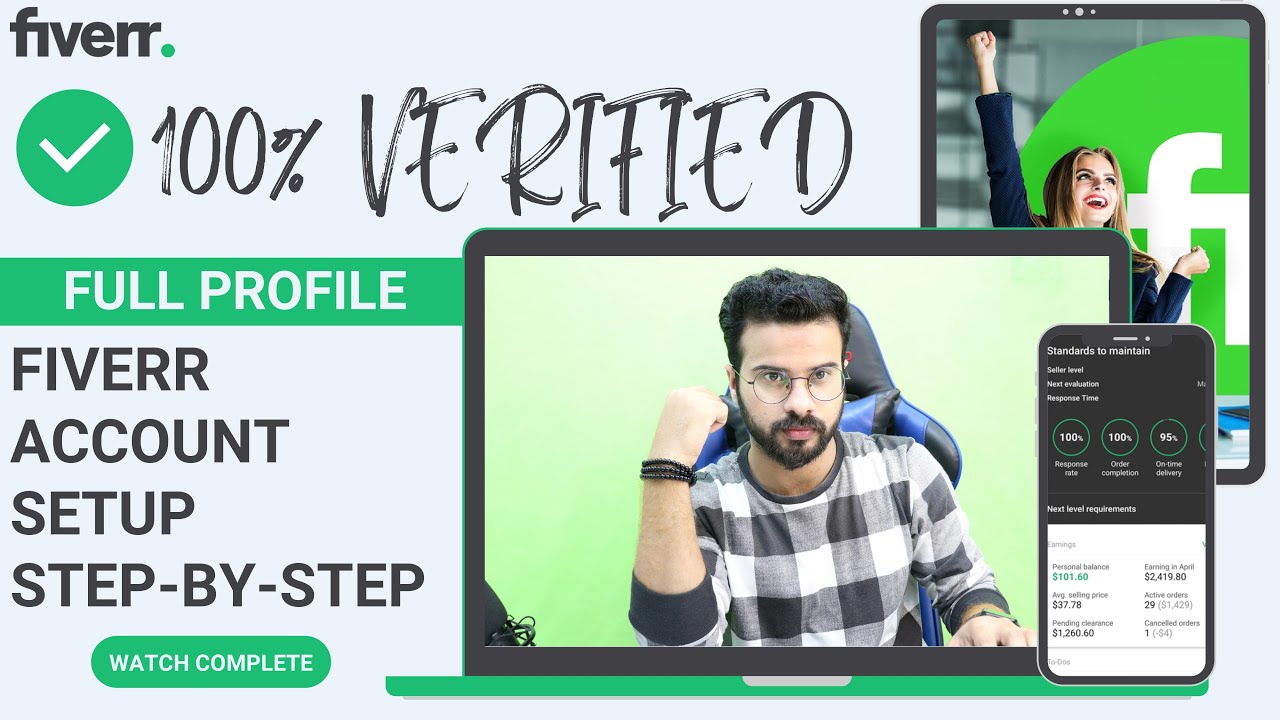 How To Make Account On FIVERR 2023 Create Account On Fiverr 100 How To Make Account On FIVERR 2023 Create Account On Fiverr 100