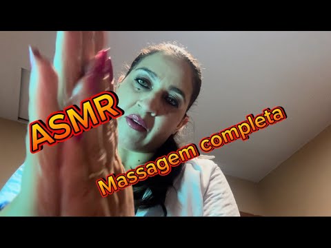 ASMR: Uma massagem completa pra você relaxar