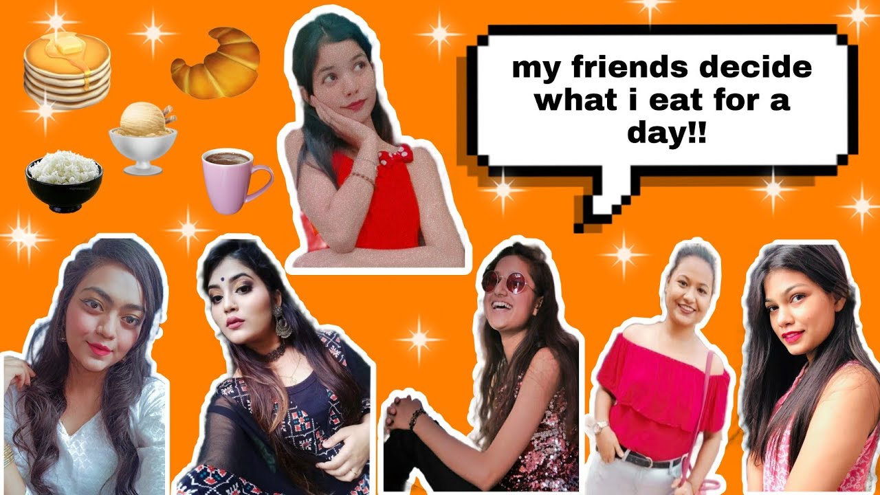 I LET MY FRIENDS DECIDE WHAT I EAT FOR A DAY!!!!😳HOW TO MAKE PANCAKE 🥞 ...