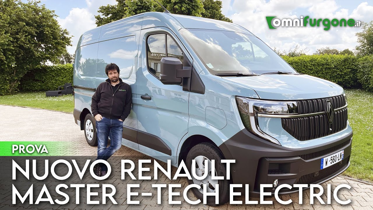 NUOVO Renault MASTER E-Tech Electric, il Large Van elettrico va più ...