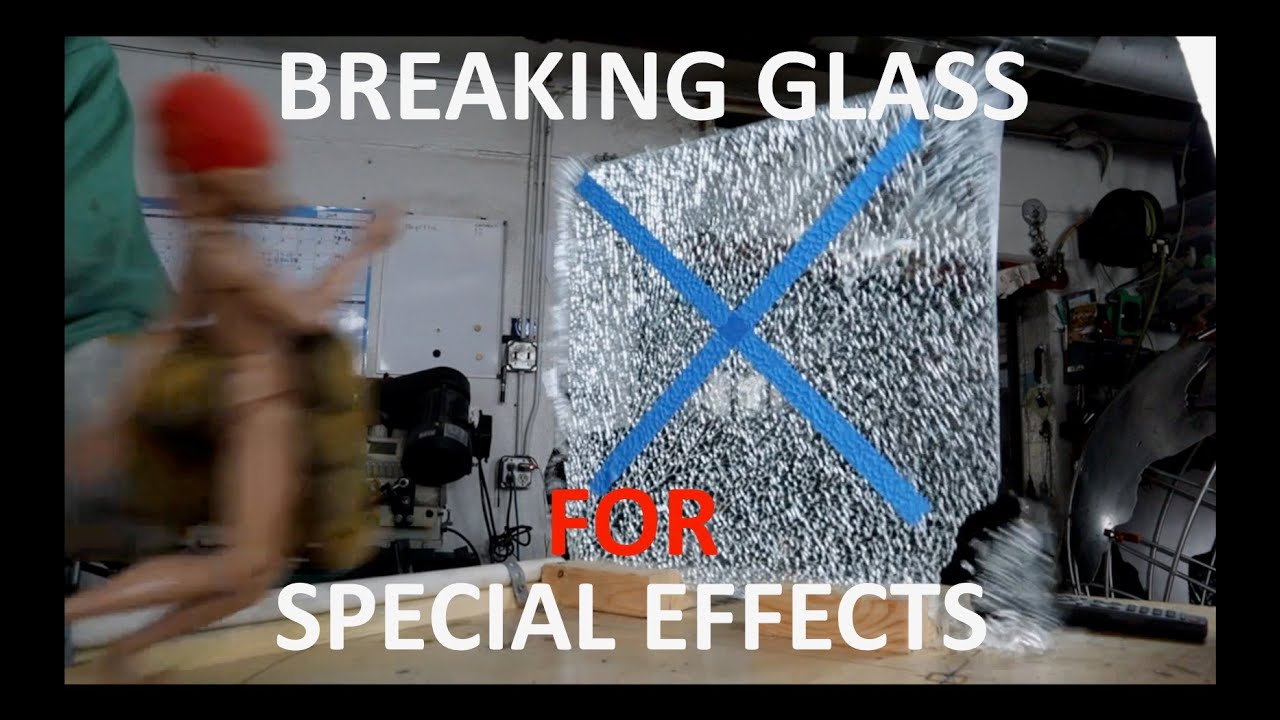 Breaking Glass for Special Effects (FX) - YouTube