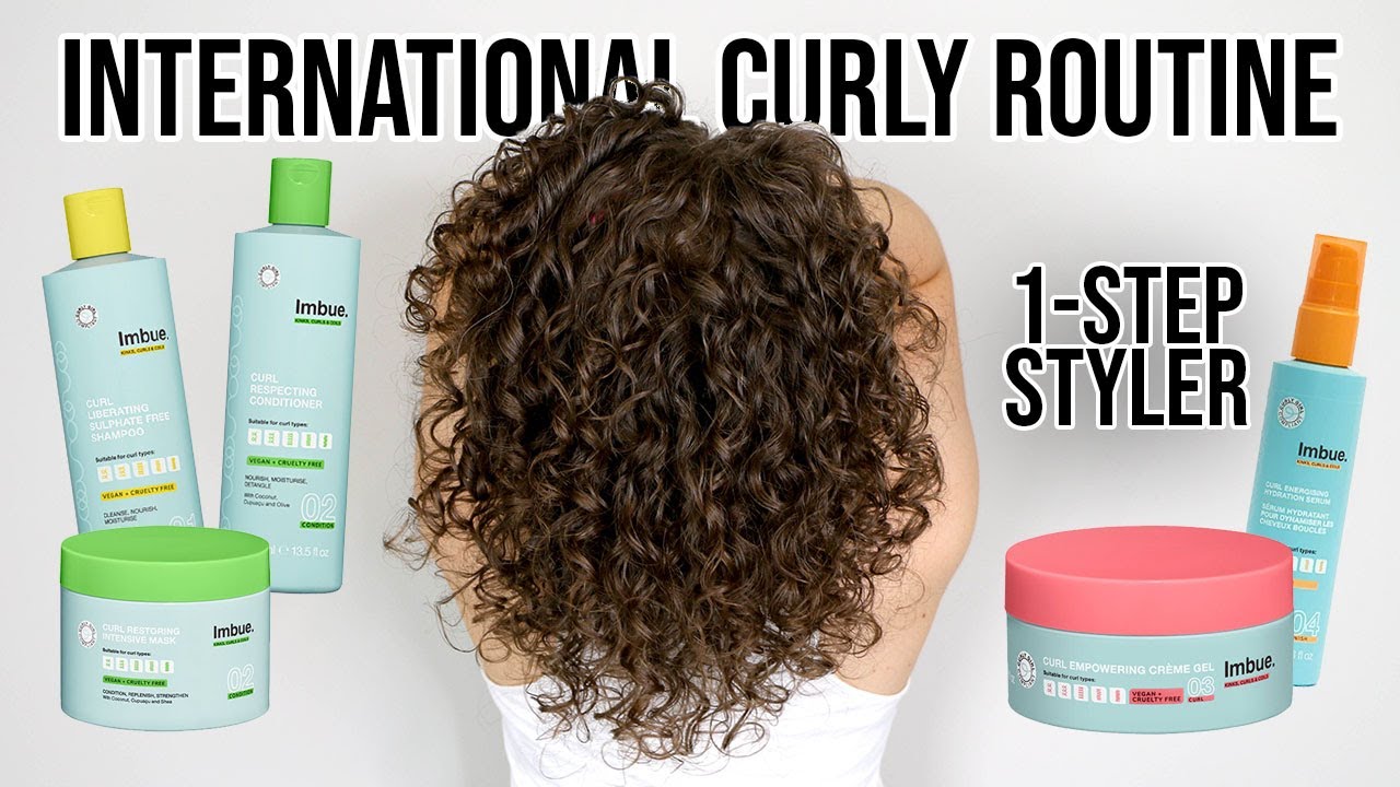 International Curly Hair Routine with Imbue from LookFantastic - YouTube