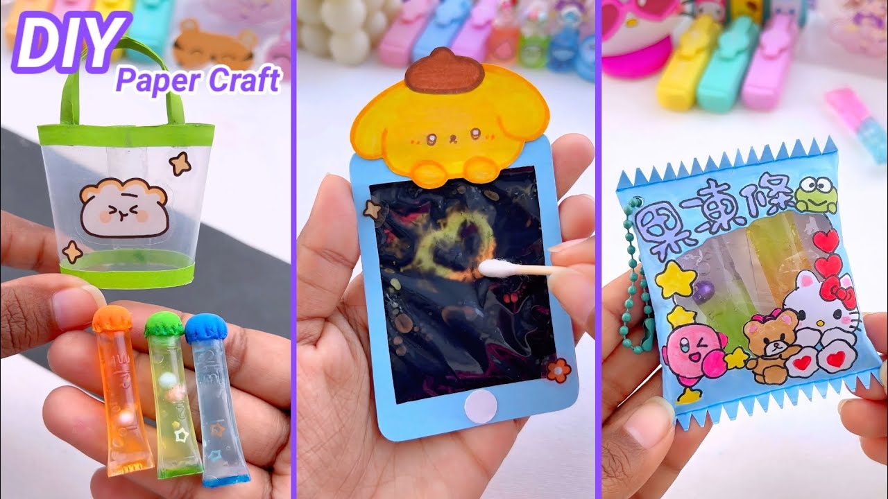 Easy Craft Ideas / DIY Miniature Crafts Idea / mini craft / school ...