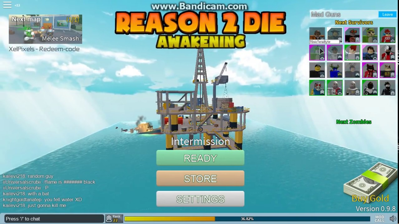 Roblox: Reason 2 die gameplay/melee smash /First video ever - YouTube