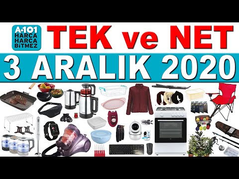 İLK NET TEK A101 3 ARALIK 2020 | A101 AKTÜEL ÜRÜNLER | A101 KIŞLIK VE MUTFAK | A101 3 ARALIK TEKLİ