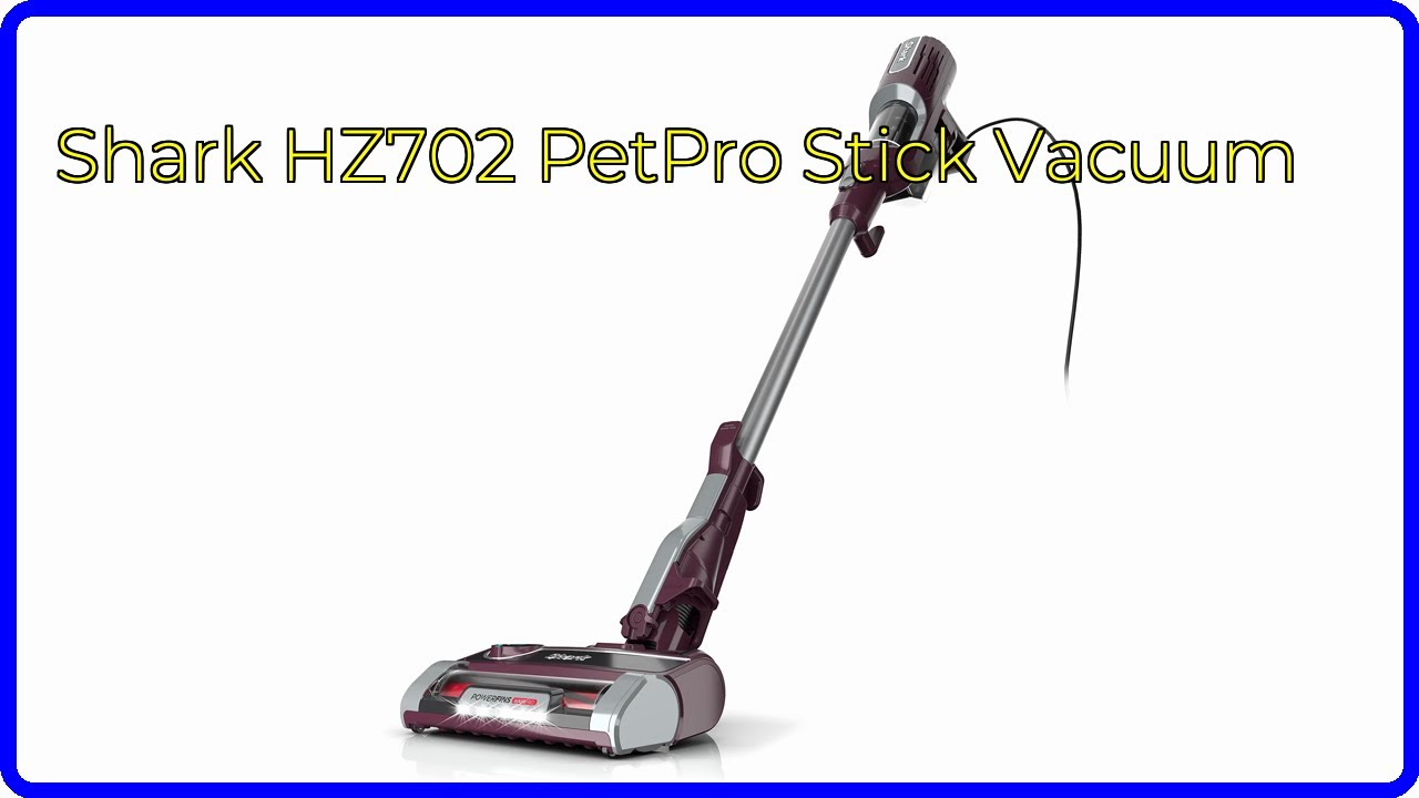 REVIEW (2024): Shark HZ702 PetPro Stick Vacuum. ESSENTIAL details ...