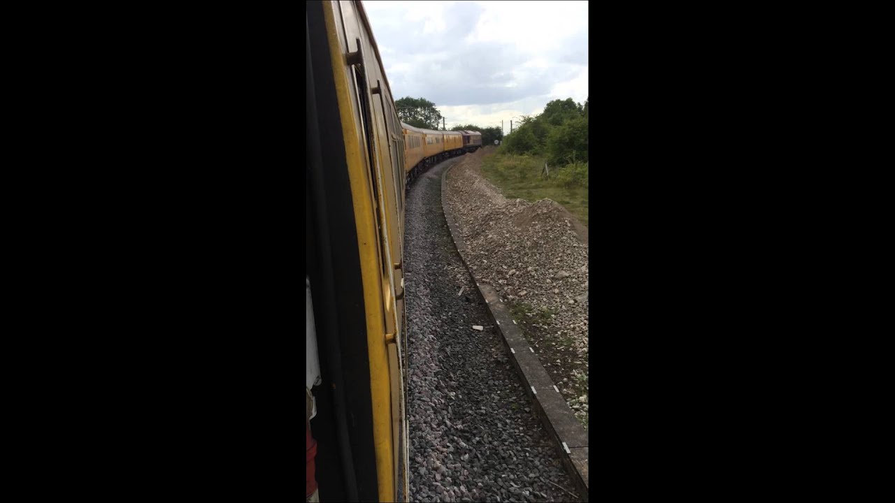 Onboard the Network Rail Test Train (Class 67,PLPR3,PLPR4,MENTOR,TIC2 ...