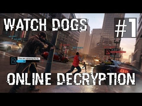 Watch Dogs TEAM ONLINE DECRYPTION game 1 - YouTube
