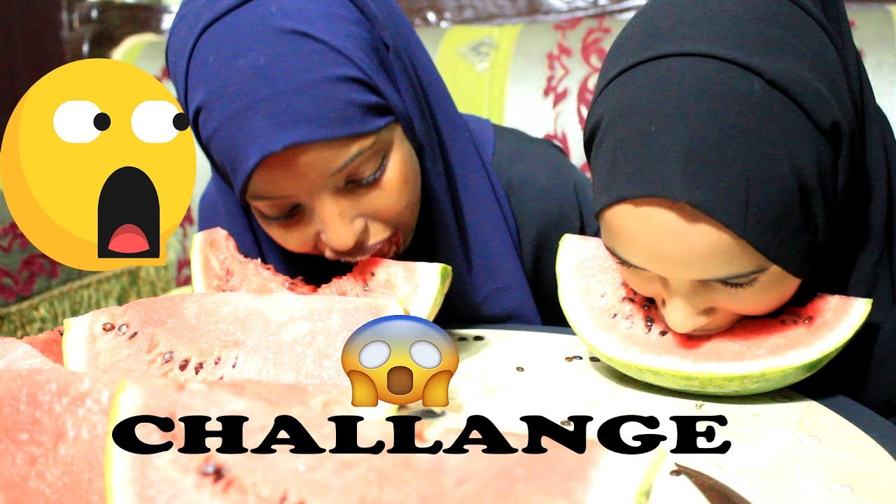 New Somali Challenge Xabxab Bilaa Gacmo Lagu Cunayo...Ubax Dugsiiya Iyo ...