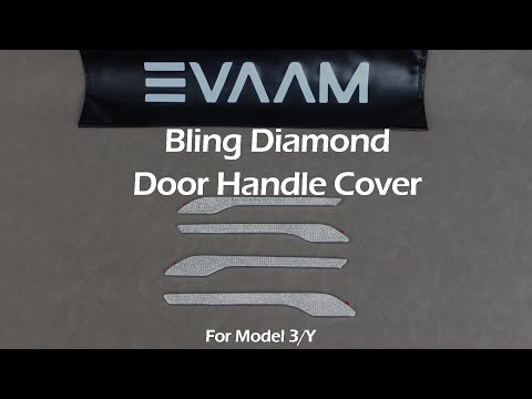 Tesla Bling Diamond Door Handle Cover for Model 3Y Accessories