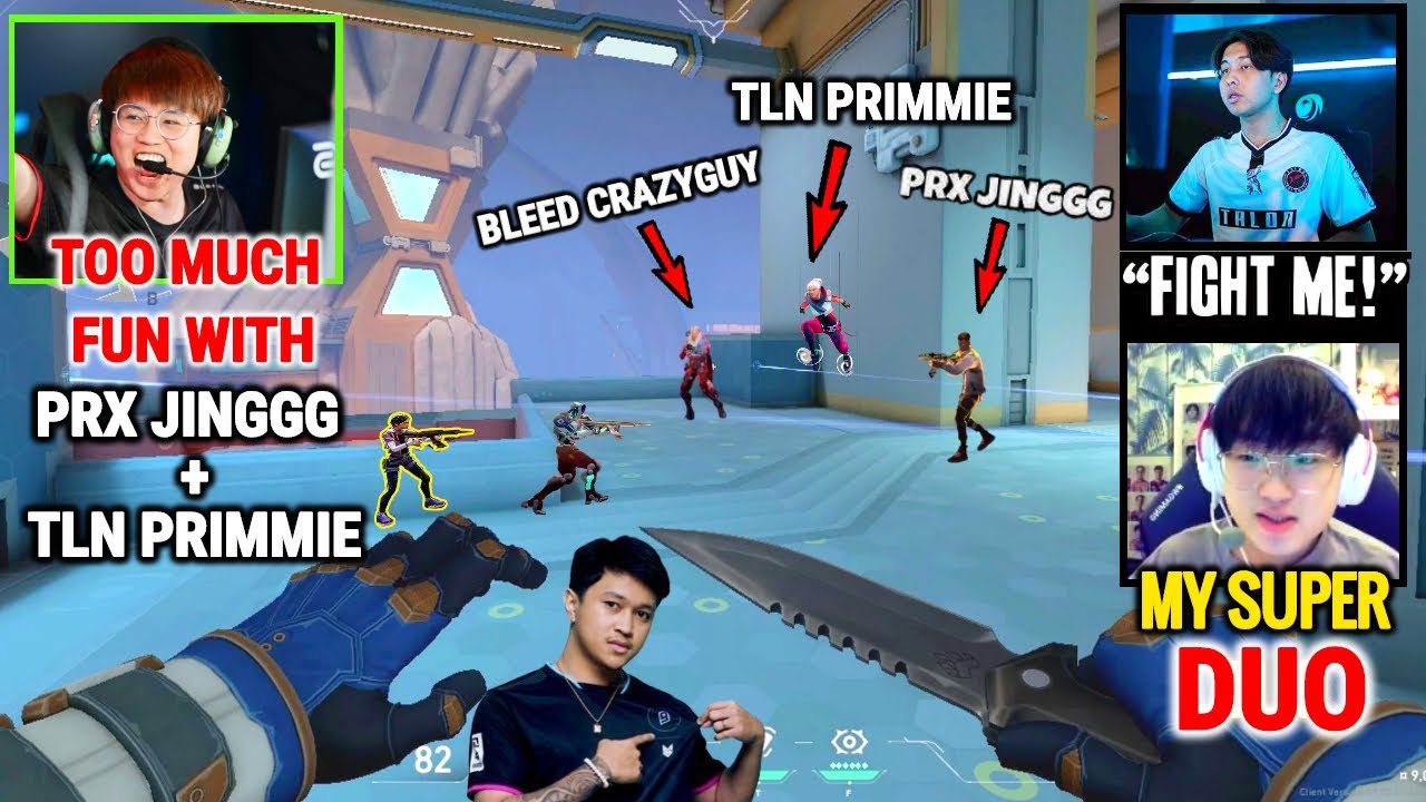 PRX Jinggg Super Trio With TLN Primmie & BLEED Crazyguy Against OAS KellyS in Radiant Lobby ...