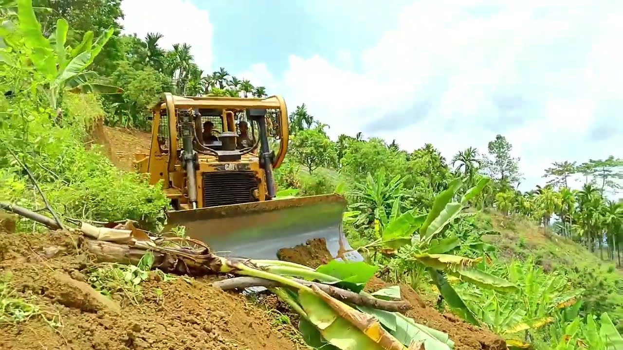 Mountain Movers: Bulldozers Overcome Road Construction in Steep Terrain ...