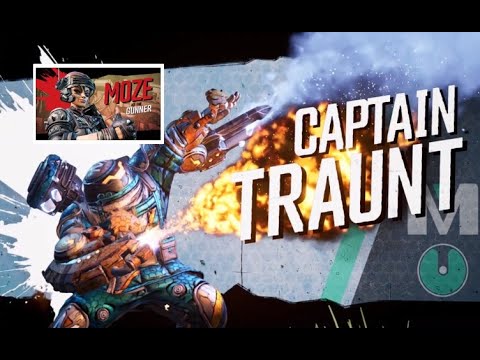 Borderlands®3 Boss Fight: Moze VS Captain Traunt - YouTube