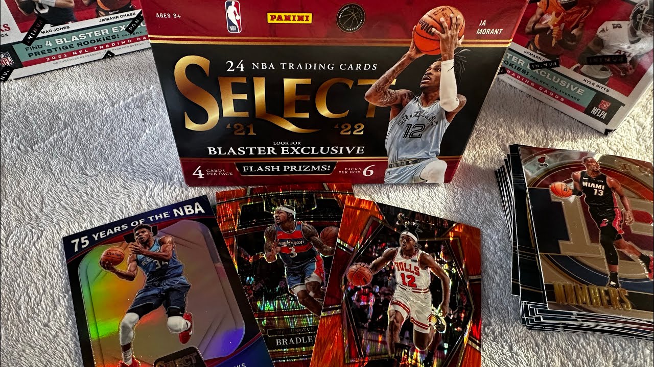 SELECT NBA RETAIL Basketball Cards🔥 2021-22 Panini Select Basketball ...