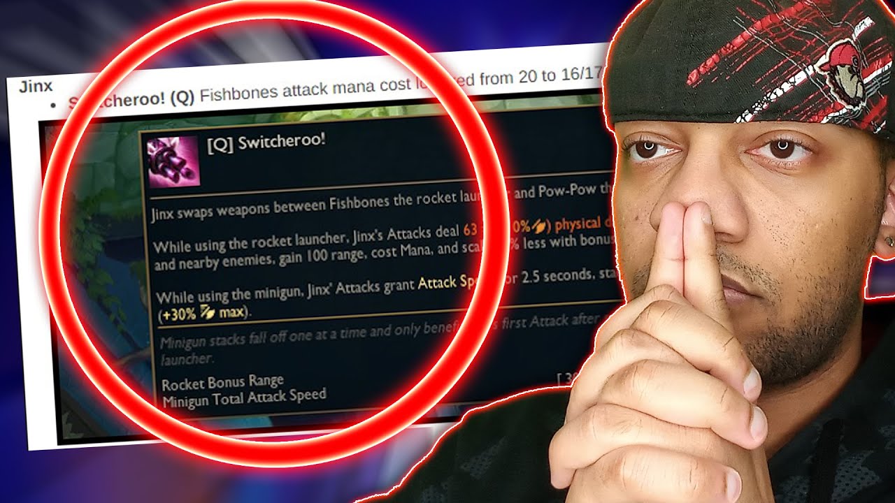 The Patch 11.18 Jinx WORLD's BUFF Is... League Of Legends Let's Talk ...