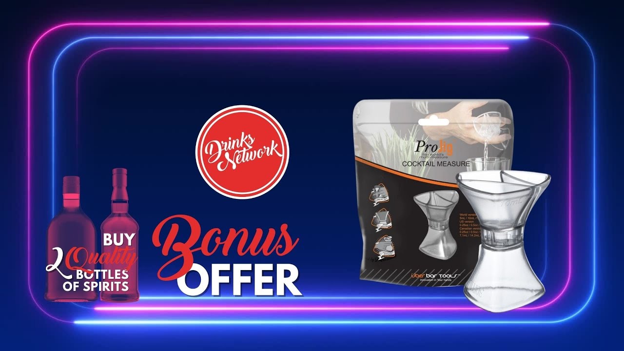 Bonus Offer | Uber Bar Tools ProJig | Buy Two Bottles | Drinks Network - YouTube