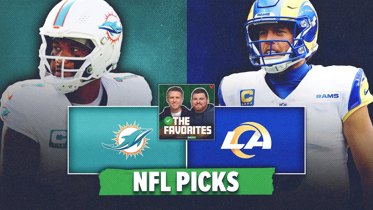 Miami Dolphins vs Los Angeles Rams BEST BETS! NFL Picks & Predictions ...