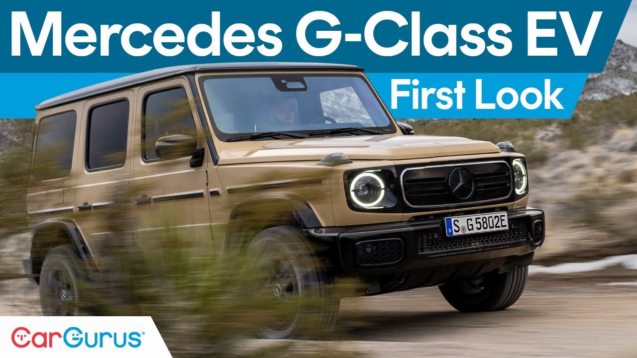 The Electric G-Class! 2025 Mercedes-Benz G 580 with EQ Technology - YouTube