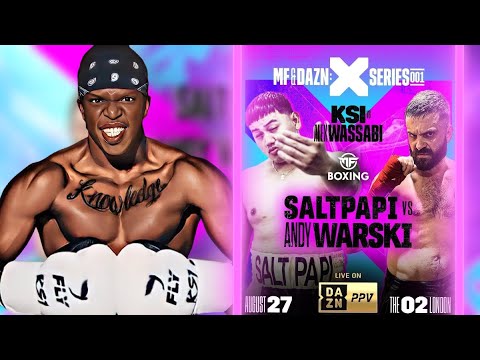KSI Predicts Salt Papi vs Andy Warski Boxing Match (Misfits Boxing ...