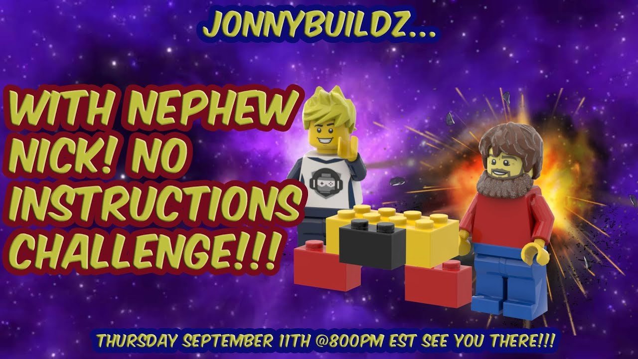 JonnyBuildz...and Nephew Nick!!! Lego Build Challenge Special!!! - YouTube