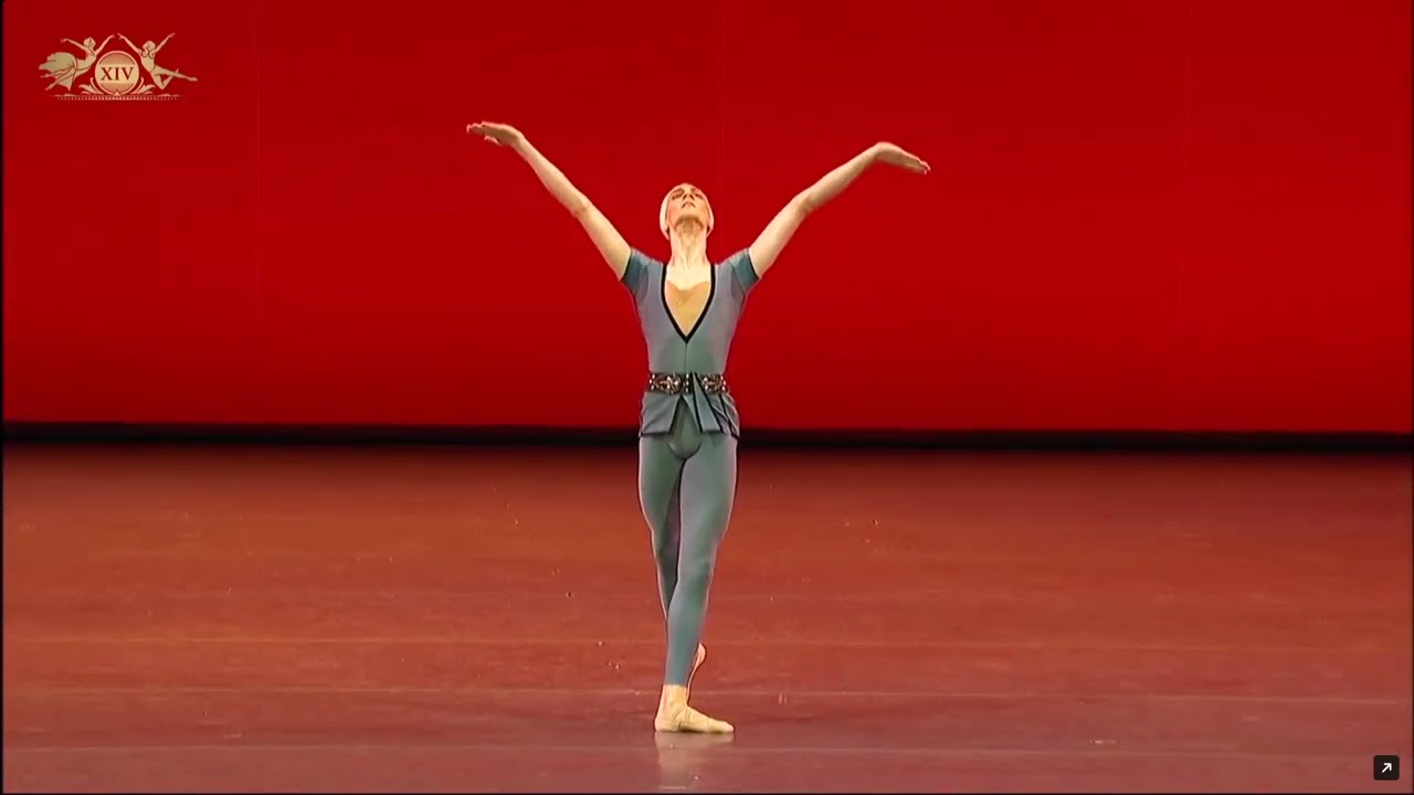 Luka Dobos (Romania) - Ferkhad Variation | XIV Moscow Ballet ...