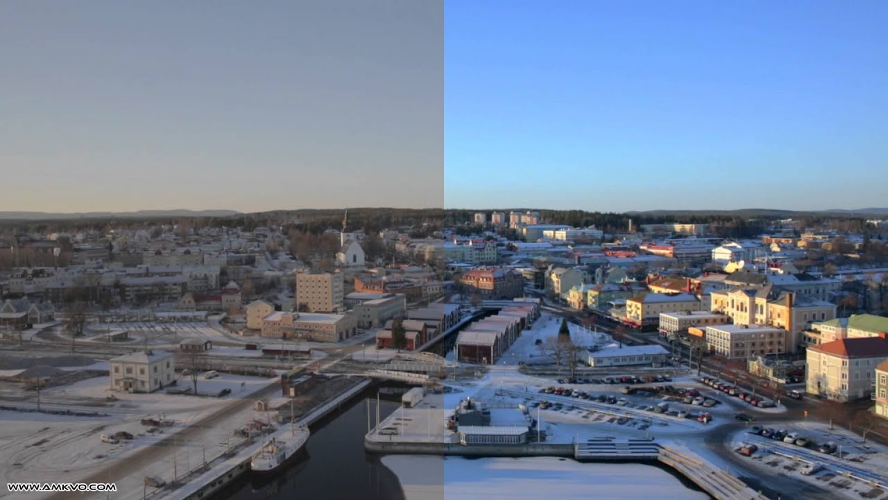 Color Grading test - YouTube