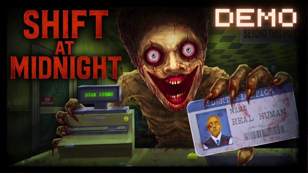 Shift At Midnight Demo | Fun New Retro Horror Game | PC - YouTube