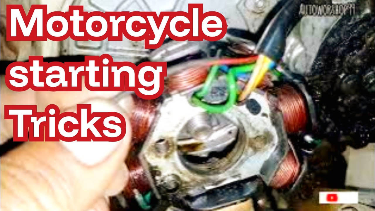 motorcycle starting problem || motorcycle tips and tricks || motorcycle ...