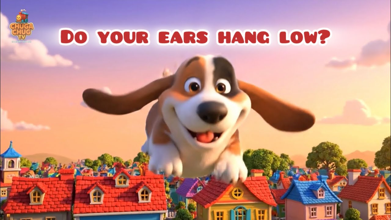 Do Your Ears Hang Low-English nursery rhyme #doyourearshanglow opposite ...