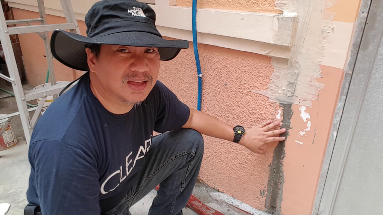 Crack repair with #buildrite solid grout - YouTube
