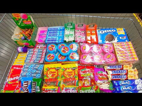 BOUGHT ALL KINDS OF Candy and Sweets🤯💥Mega Shopping! Hubba Bubba, Orbit, Chupa Chups, Mentos, M&M's