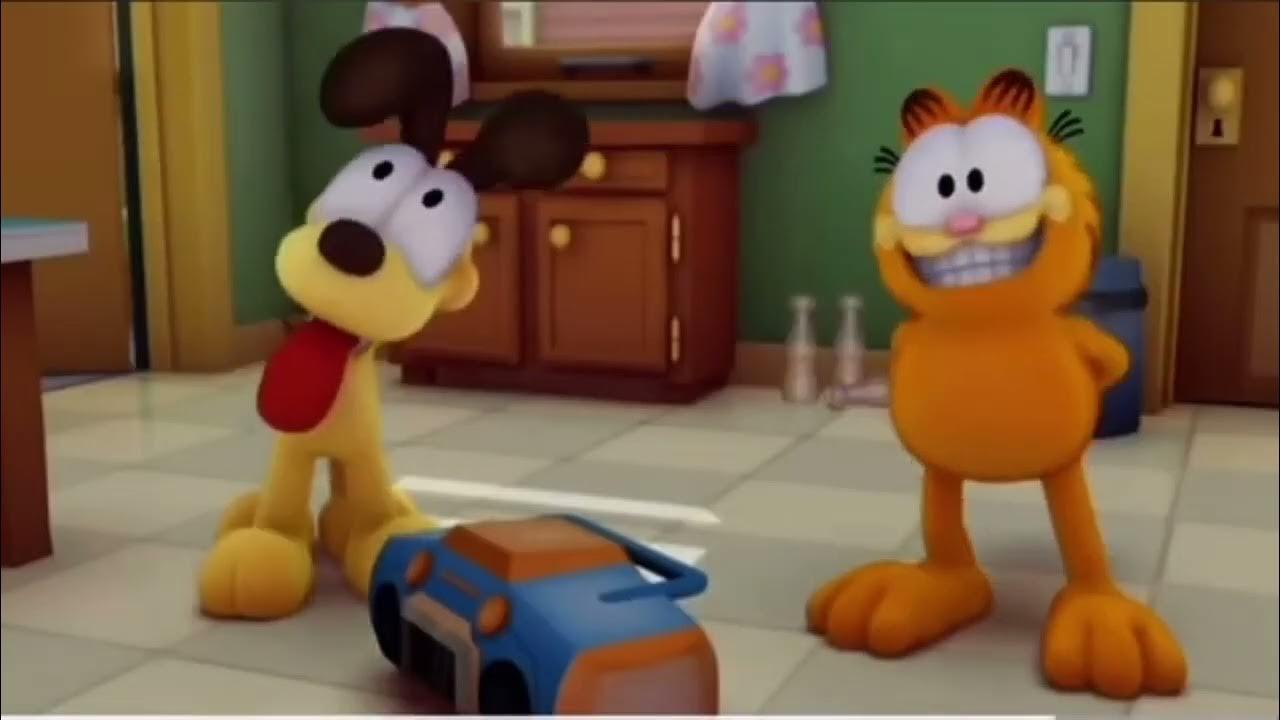 Jon Found An F Report Card In The Trash, And Grounded Garfield And Odie - YouTube