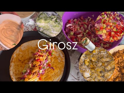 Girosz készítés a Török barátomnak🇹🇷🌯 (Saját magyaros verzió) 🥰🇭🇺 - YouTube